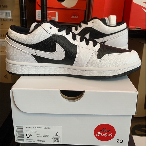 Jordan | Shoes | Nike Air Jordan Low Se Homage White Black Split Shoes ...